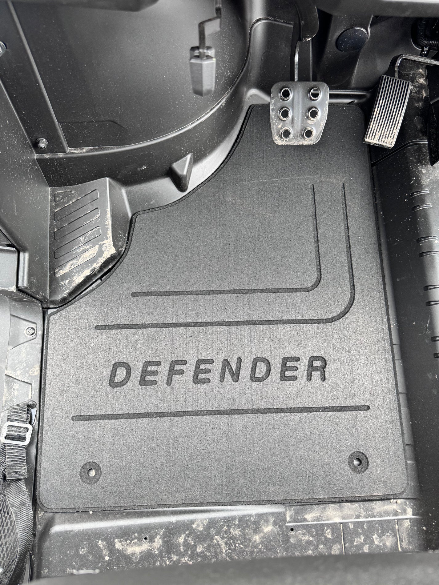 CAN-AM Defender Floor Mats – Top Side Surface Treatments